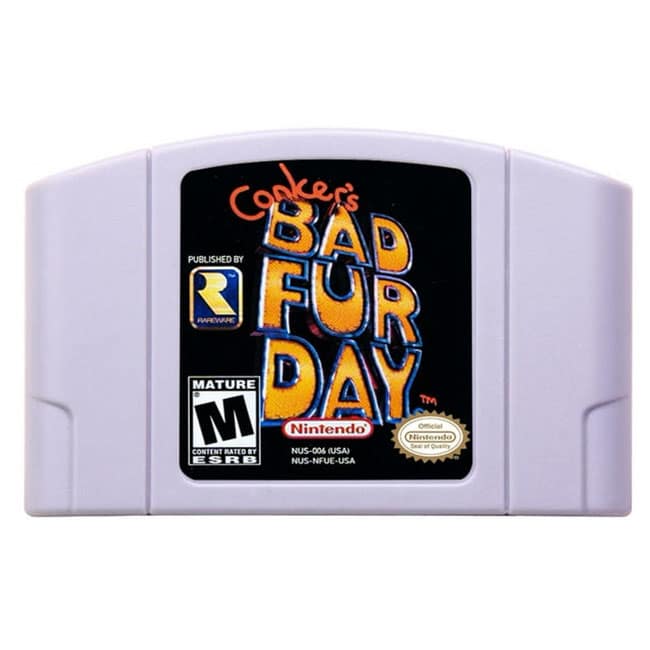 Conker’s Bad Fur Day | Nintendo 64 cartridge – buy retro game